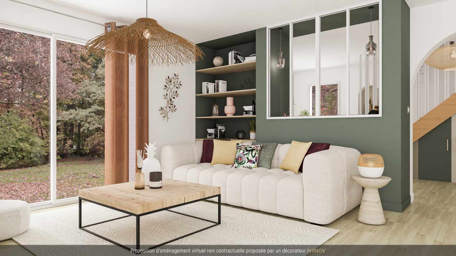 Comment délimiter une entrée dans un salon ? - Lapeyre